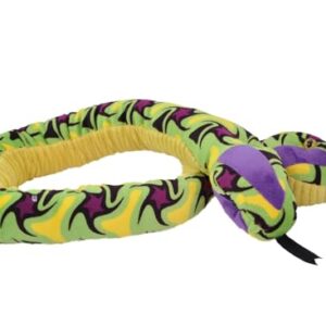 Wild Republic Snake Plush Stuffed Animal Toy, Gifts for Kids, Siamese Whirlpool, 54 Inches