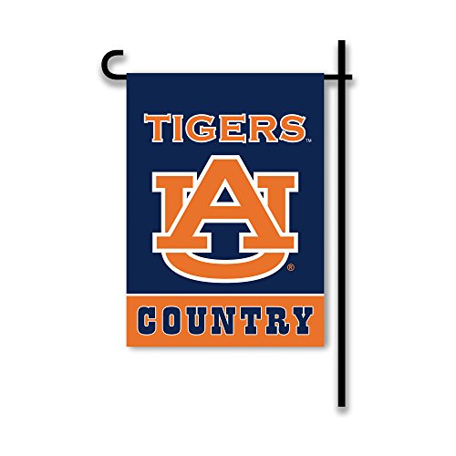 BSI NCAA Auburn Tigers 2-Sided Country Garden Flag, Team Color