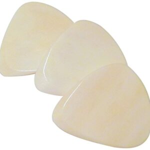 US Blues P3-EXBN Exotics Buffalo Bone Guitar Picks