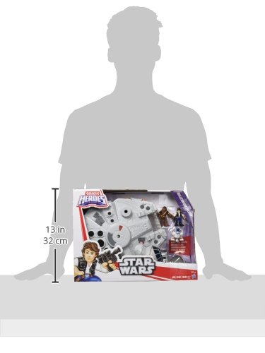 Playskool Heroes Star Wars Galactic Heroes Millennium Falcon and Figures (Amazon Exclusive)