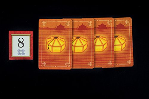 Renegade Game Studios Lanterns: The Harvest Festival, Fast Paced Card Game Set, 2-4 Players, 30 Min Playing Time, Place Tiles to Adorn The Palace Lake with Floating Lanterns, Earn The Most Honor Before The Festival Begins