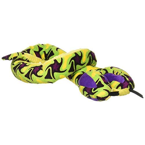 Wild Republic Snake Plush Stuffed Animal Toy, Gifts for Kids, Siamese Whirlpool, 54 Inches