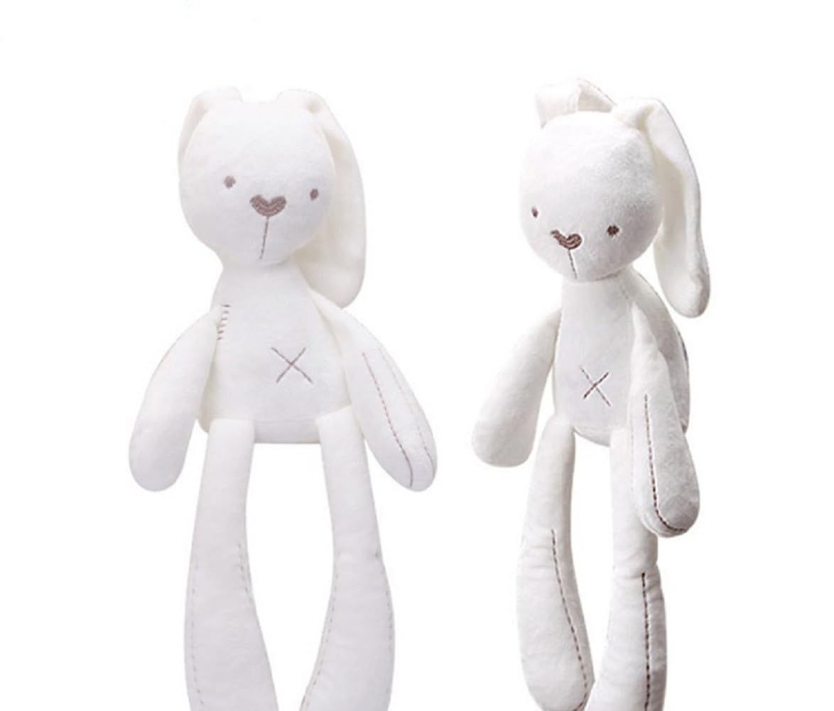 Mamami Soft Snuggle Bunny Plush Childs First Bubby Doll Cotton and Natural Color