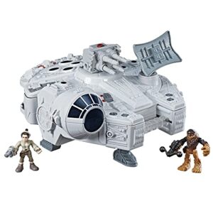 playskool heroes star wars galactic heroes millennium falcon and figures (amazon exclusive)