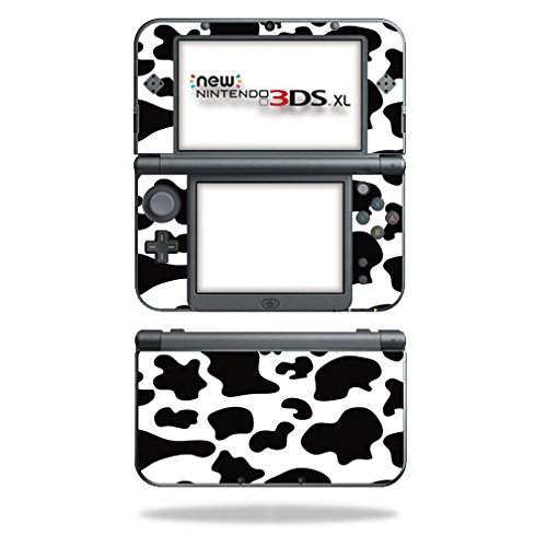 MightySkins Skin Compatible with Nintendo 3DS XL (2015) - Cow Print | Protective, Durable, and Unique Vinyl Decal wrap Cover | Easy to Apply, Remove, and Change Styles | Made in The USA