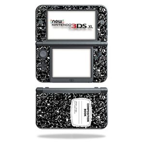 mightyskins skin compatible with new nintendo 3ds xl (2015) cover wrap sticker skins compositon book