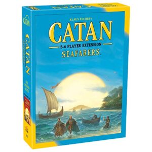 catan seafarers board game extension allowing 2 players for the catan seafarer expansion | board game for adults and family | adventure board game | made by catan studio