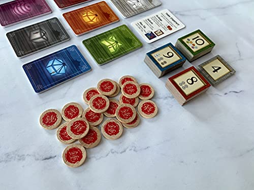 Renegade Game Studios Lanterns: The Harvest Festival, Fast Paced Card Game Set, 2-4 Players, 30 Min Playing Time, Place Tiles to Adorn The Palace Lake with Floating Lanterns, Earn The Most Honor Before The Festival Begins