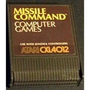 missile command atari 400/800/xl/xe computers cartridge