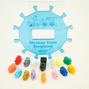 mexican train center piece with accessories, (up to 12 players) by chh