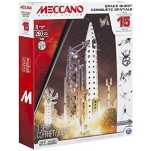 Meccano-Erector Space Quest, 15 Model Building Kit