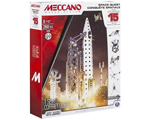 Meccano-Erector Space Quest, 15 Model Building Kit