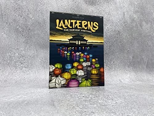 Renegade Game Studios Lanterns: The Harvest Festival, Fast Paced Card Game Set, 2-4 Players, 30 Min Playing Time, Place Tiles to Adorn The Palace Lake with Floating Lanterns, Earn The Most Honor Before The Festival Begins