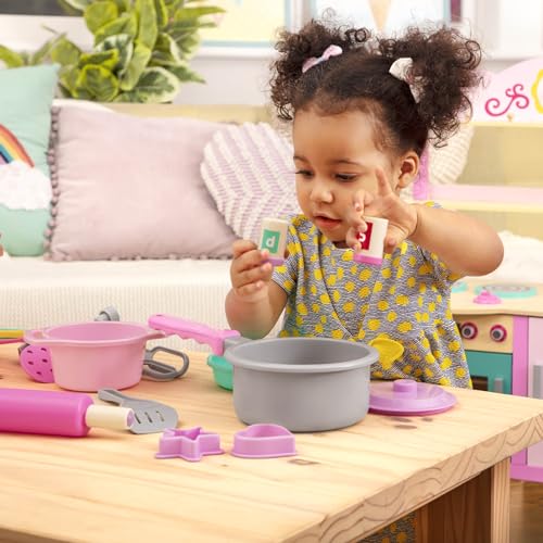 Battat- Play Circle- Cooking & Baking Kit – Kitchen Toys – Chef Tools -Pretend Play – 3 years + (21 Pcs)