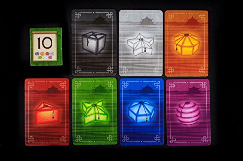 Renegade Game Studios Lanterns: The Harvest Festival, Fast Paced Card Game Set, 2-4 Players, 30 Min Playing Time, Place Tiles to Adorn The Palace Lake with Floating Lanterns, Earn The Most Honor Before The Festival Begins