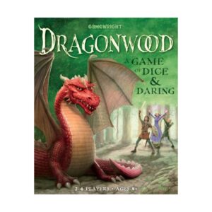 gamewright dragonwood a game of dice & daring board game multi-colored, 5"