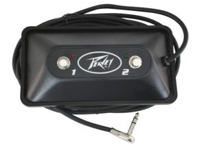 peavey multi-purpose 2-button footswitch with leds