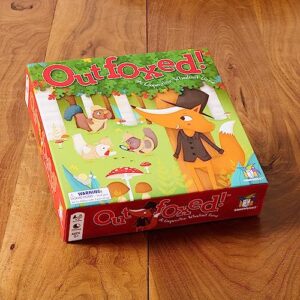 OUTFOXED, A CLASSIC WHO DUNNIT GAME FOR PRESCHOOLERS, 4 players