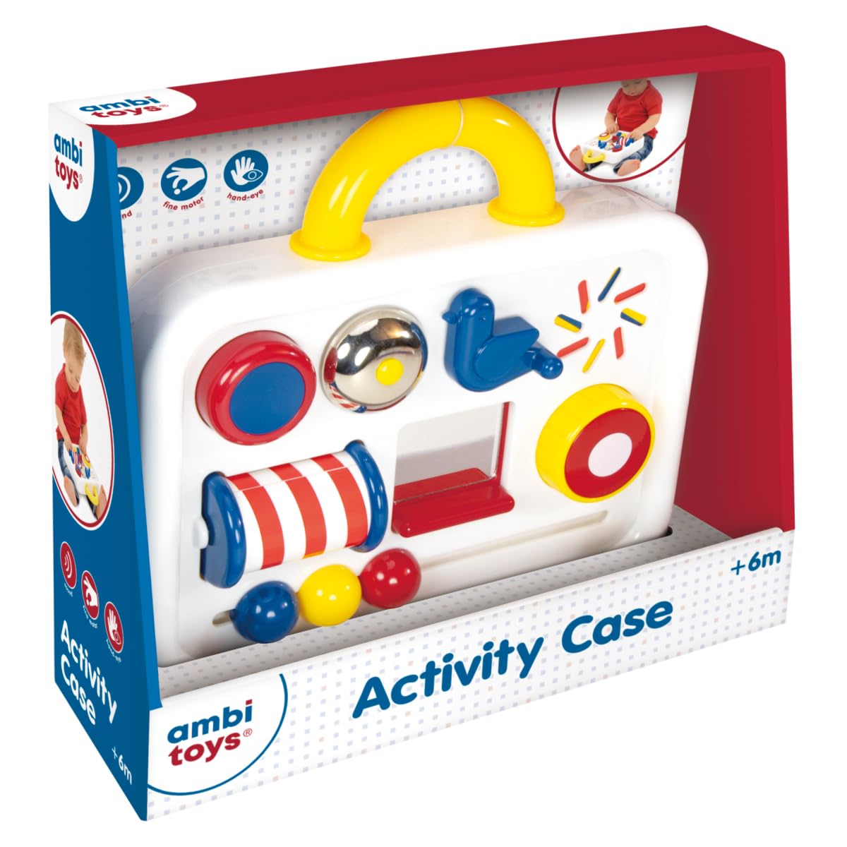 Galt Ambi Toys, Activity Case, Multicolor