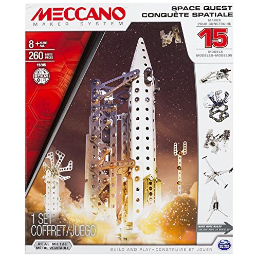 Meccano-Erector Space Quest, 15 Model Building Kit