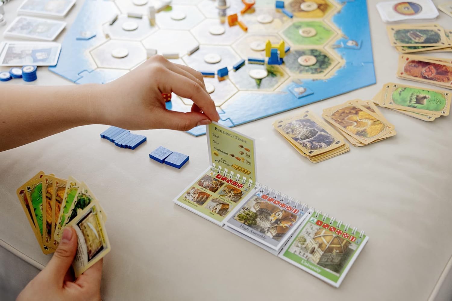 CATAN Cities & Knights Board Game 5-6 Player EXTENSION | Strategy Game | Adventure Game | Family Game for Adults and Kids | Ages 12+ | 2-6 Players | Avg. Playtime 60-90 Minutes | Made by CATAN Studio