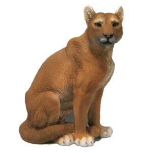 DWK Ghost Cat Mountain Lion Figurine Statue