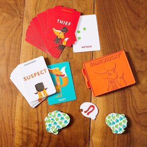 OUTFOXED, A CLASSIC WHO DUNNIT GAME FOR PRESCHOOLERS, 4 players