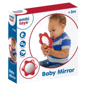 ambi toys 31082 baby mirror,multicolor