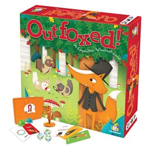 OUTFOXED, A CLASSIC WHO DUNNIT GAME FOR PRESCHOOLERS, 4 players