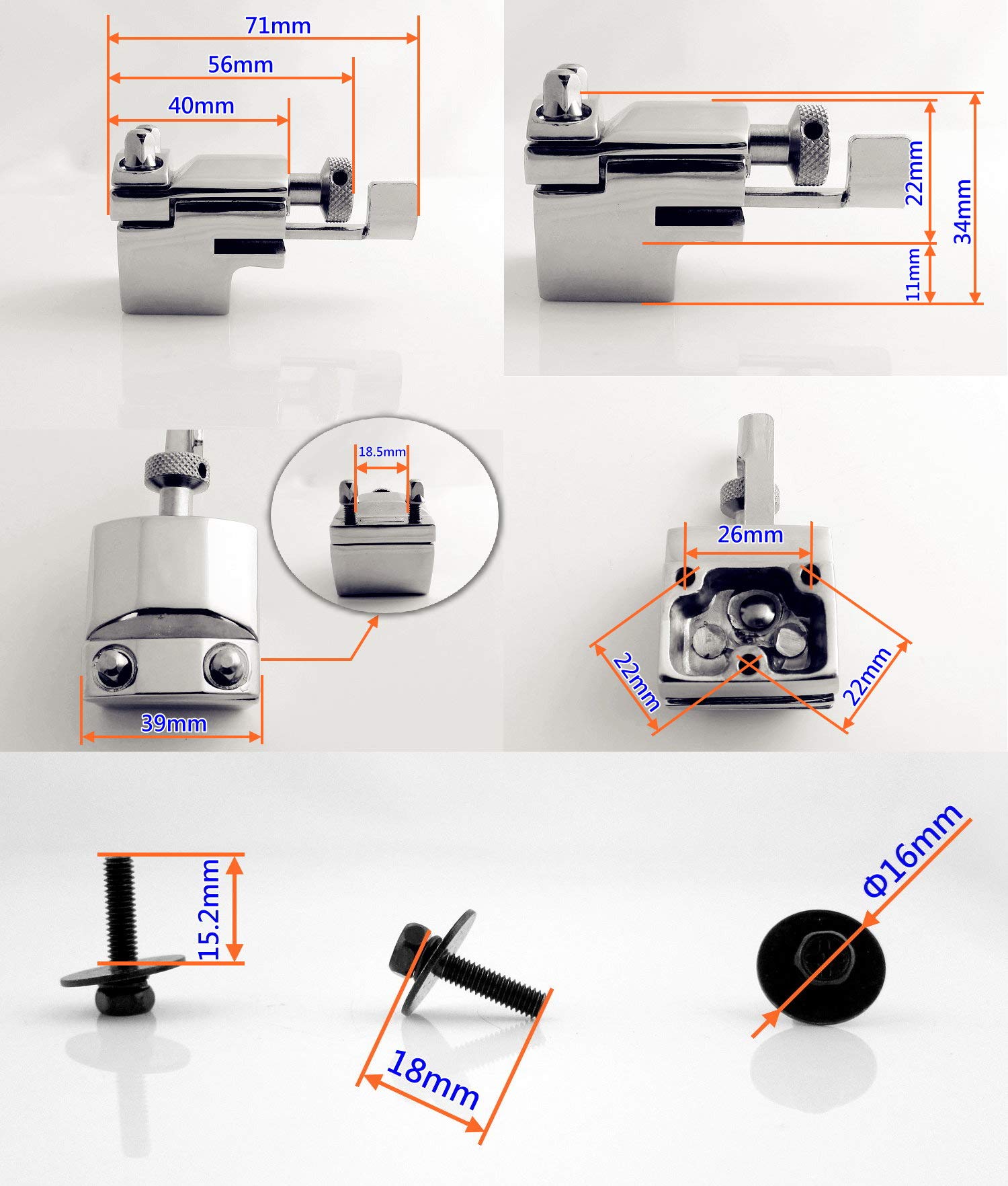 Goedrum Throw-off Snare Strainer with Screws