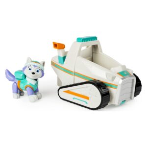 paw patrol everest's rescue snowmobile, vehicle & figure