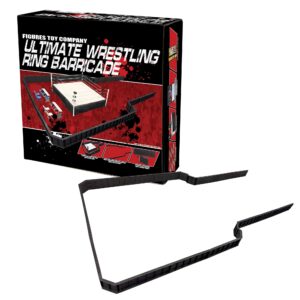 ultimate wrestling ring barricade playset for wrestling action figures