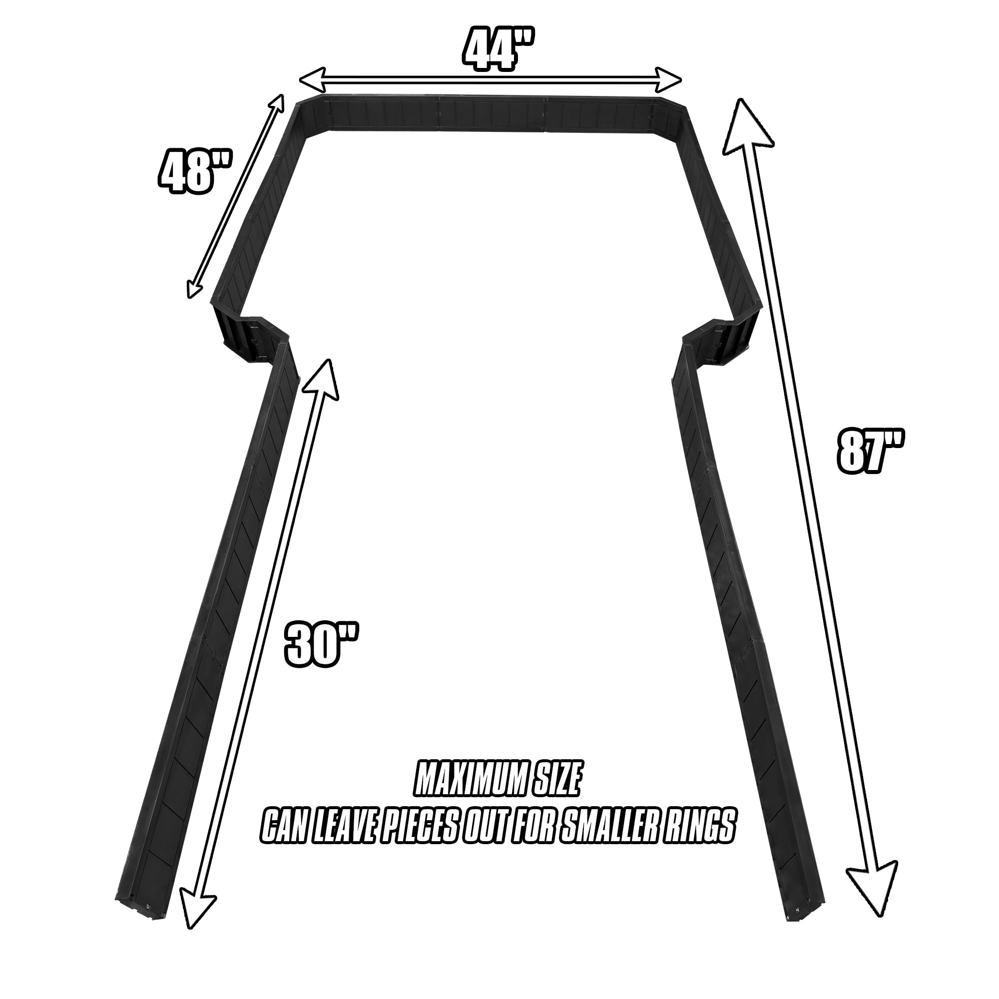 Ultimate Wrestling Ring Barricade Playset for Wrestling Action Figures