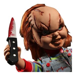 Mezco Toyz Child's Play Talking Mega Scale Chucky Action Figure, 15"