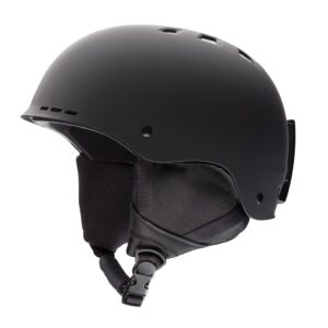 smith holt helmet – adult all-season helmet – lightweight protection for skiing, skating, snowboarding & snowsports – for men & women – matte black, x-large