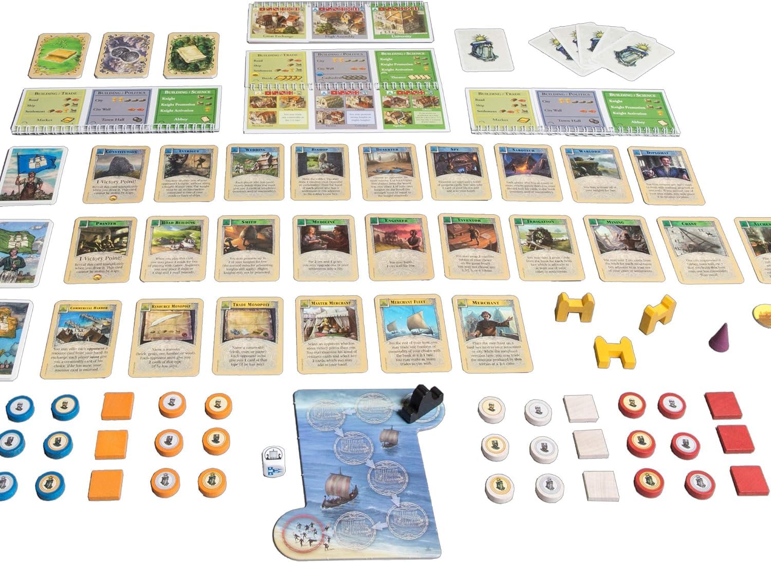 CATAN Cities & Knights Board Game 5-6 Player EXTENSION | Strategy Game | Adventure Game | Family Game for Adults and Kids | Ages 12+ | 2-6 Players | Avg. Playtime 60-90 Minutes | Made by CATAN Studio