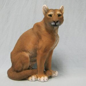 DWK Ghost Cat Mountain Lion Figurine Statue