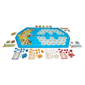 CATAN Explorers & Pirates Board Game Expansion - Set Sail on Epic Adventures! Strategy Game, Family Game for Kids and Adults, Ages 12+, 3-4 Players, 90 Minute Playtime, Made by CATAN Studio