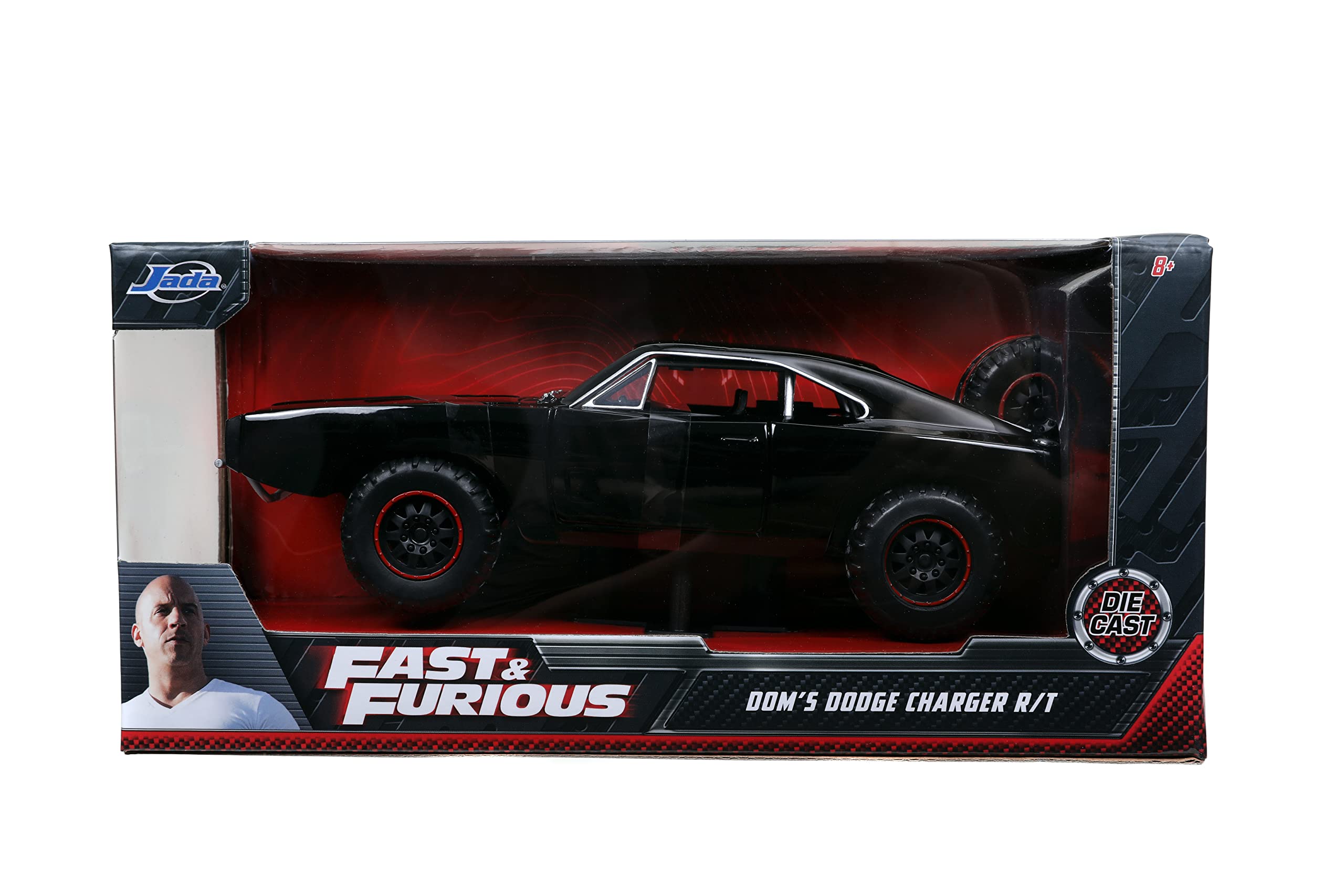 Jada Dom's 1970 Dodge Charger R/T Off Road Version Fast & Furious 7" Movie 1/24 Diecast Model Car