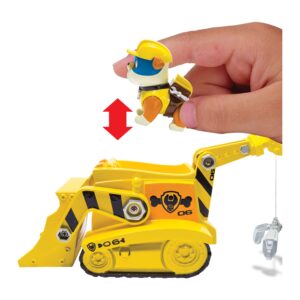 Paw Patrol Super Pup Rubble's Crane, Vehicle and Figure