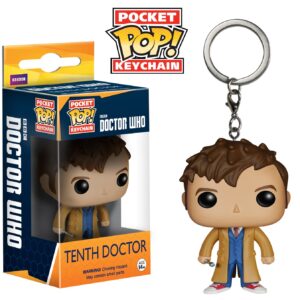 Funko Doctor Who - Dr #10 Action Figure Pocket Pop Keychain