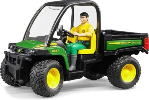 bruder 09812 john deere gator xuv 855d with driver