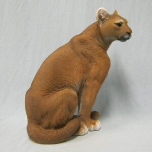 DWK Ghost Cat Mountain Lion Figurine Statue