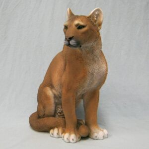 DWK Ghost Cat Mountain Lion Figurine Statue