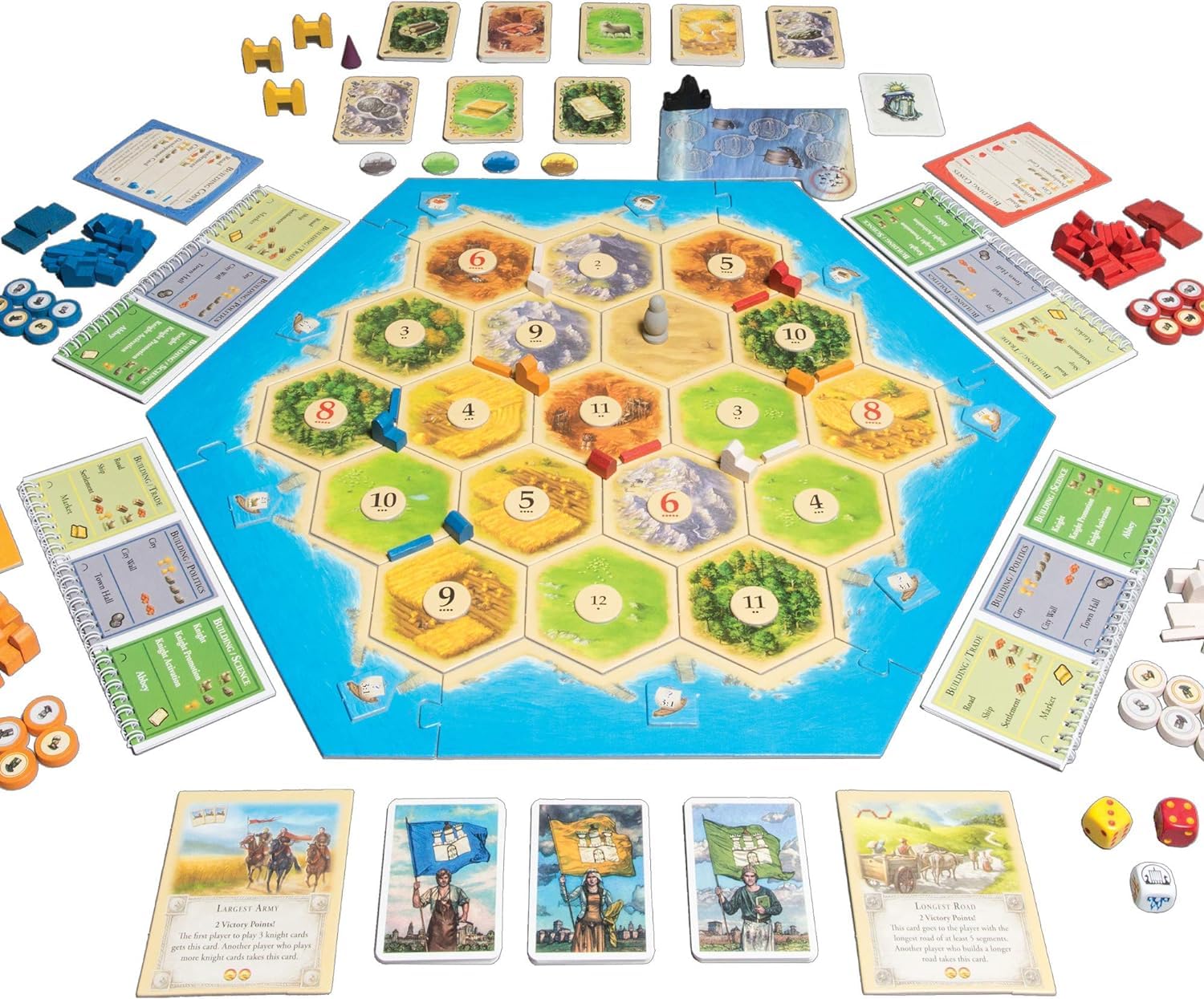 CATAN Cities & Knights Board Game 5-6 Player EXTENSION | Strategy Game | Adventure Game | Family Game for Adults and Kids | Ages 12+ | 2-6 Players | Avg. Playtime 60-90 Minutes | Made by CATAN Studio