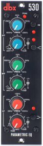 dbx 530 compact, professional parametric eq