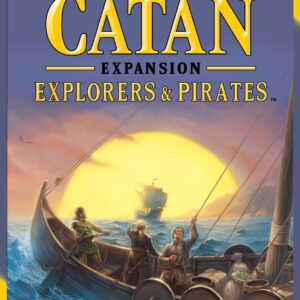 CATAN Explorers & Pirates Board Game Expansion - Set Sail on Epic Adventures! Strategy Game, Family Game for Kids and Adults, Ages 12+, 3-4 Players, 90 Minute Playtime, Made by CATAN Studio