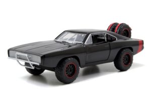 jada dom's 1970 dodge charger r/t off road version fast & furious 7" movie 1/24 diecast model car