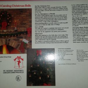 Ye Merry Minstrel Caroling Christmas Bells AUS 200