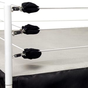 Ultimate Wrestling Ring Deluxe Playset with Barricade, Ring & Commentators Tables for Wrestling Action Figures